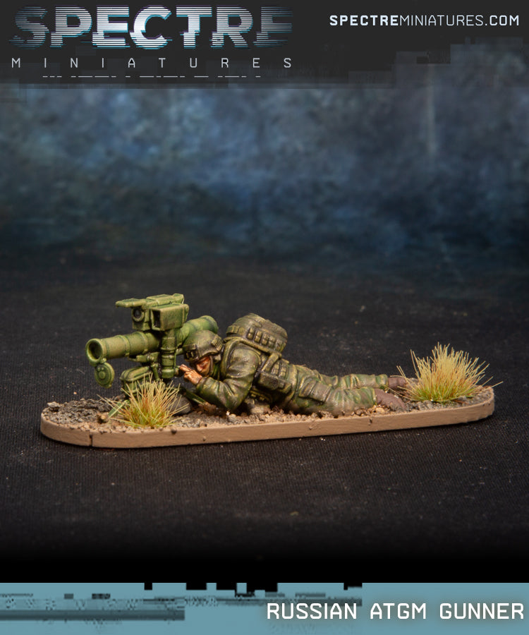 Russian ATGM Gunner - Retail Only – Spectre Miniatures
