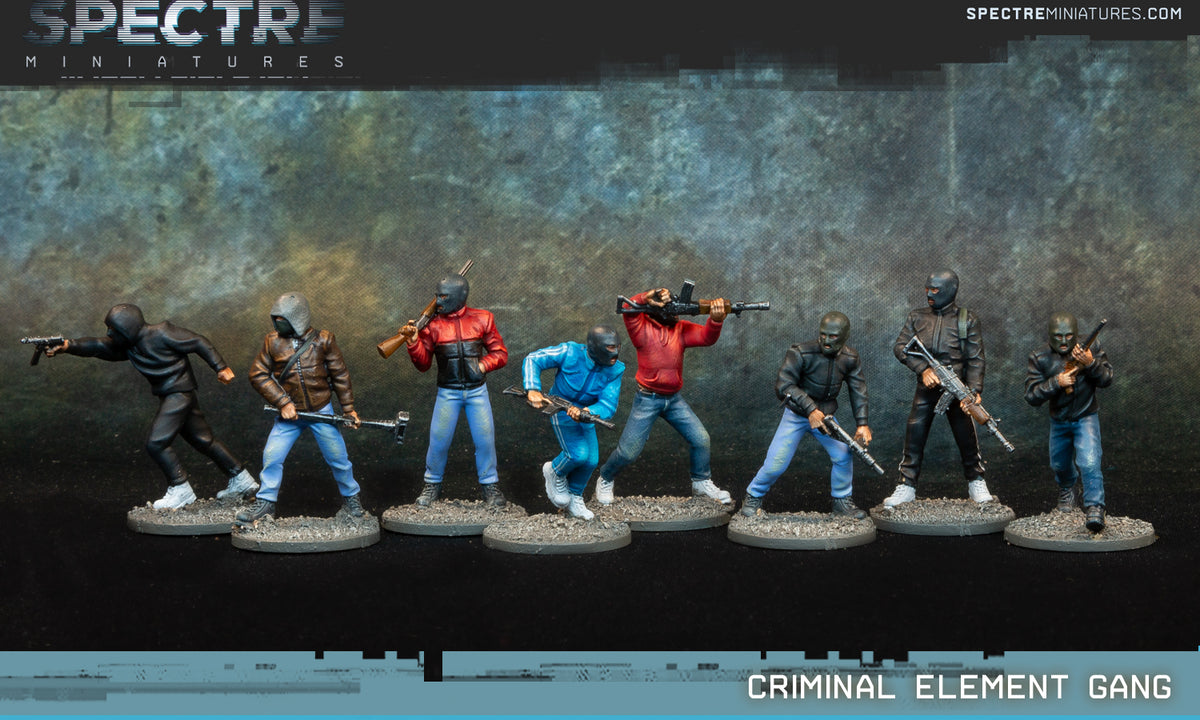 Criminal Element Gang – Spectre Miniatures