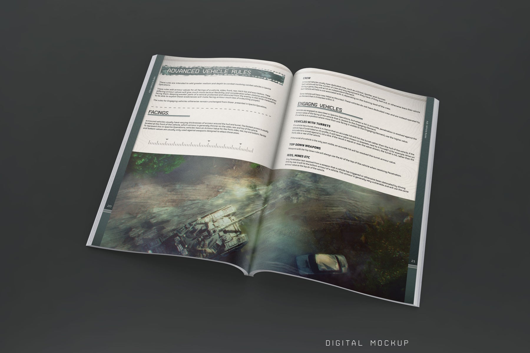 Spectre Operations Frontlines Expansion Book Spectre Miniatures Spectre Operations Frontlines Expansion Book Spectre Miniatures