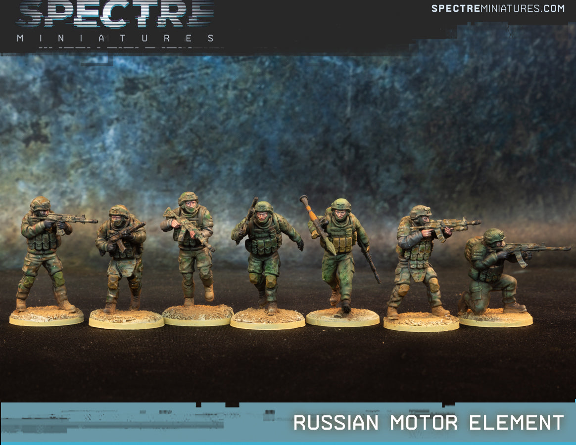 Russian Motor Rifle Element – Spectre Miniatures
