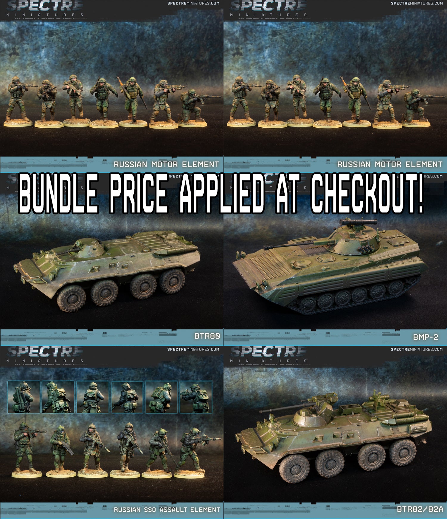 Russian Assault Force Bundle – Spectre Miniatures