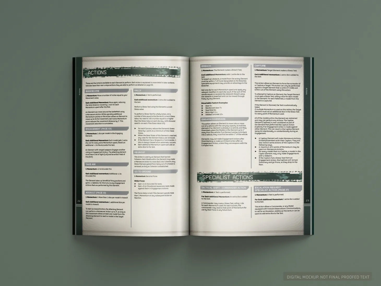 Spectre: Operations: Revised Edition – Spectre Miniatures