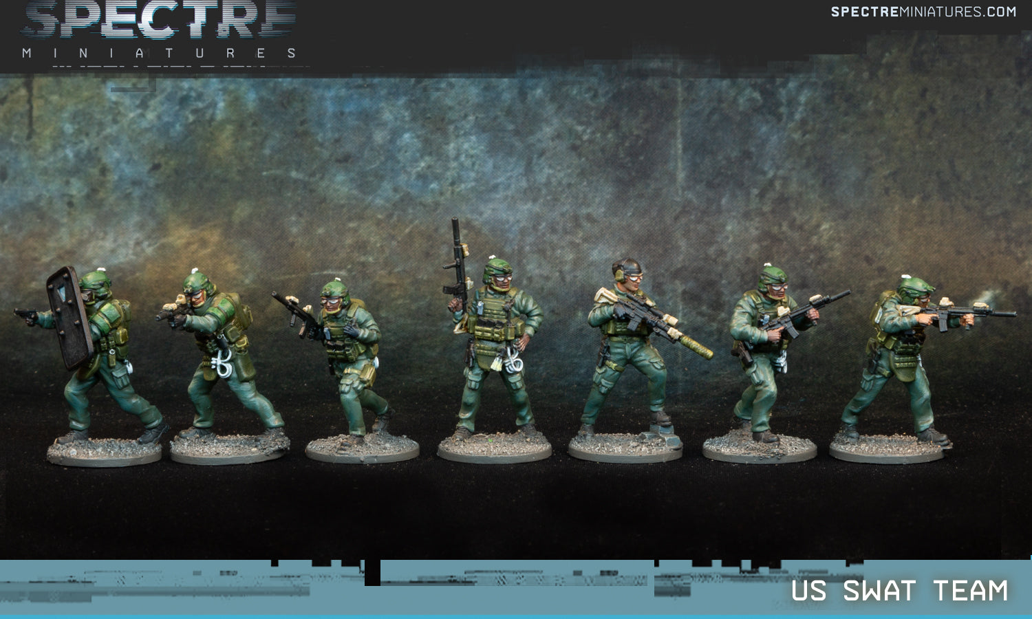 US SWAT Team – Spectre Miniatures