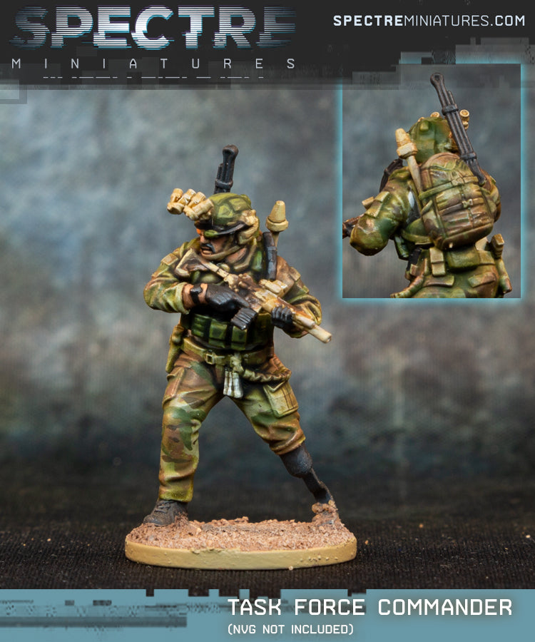Task Force Commander – Spectre Miniatures