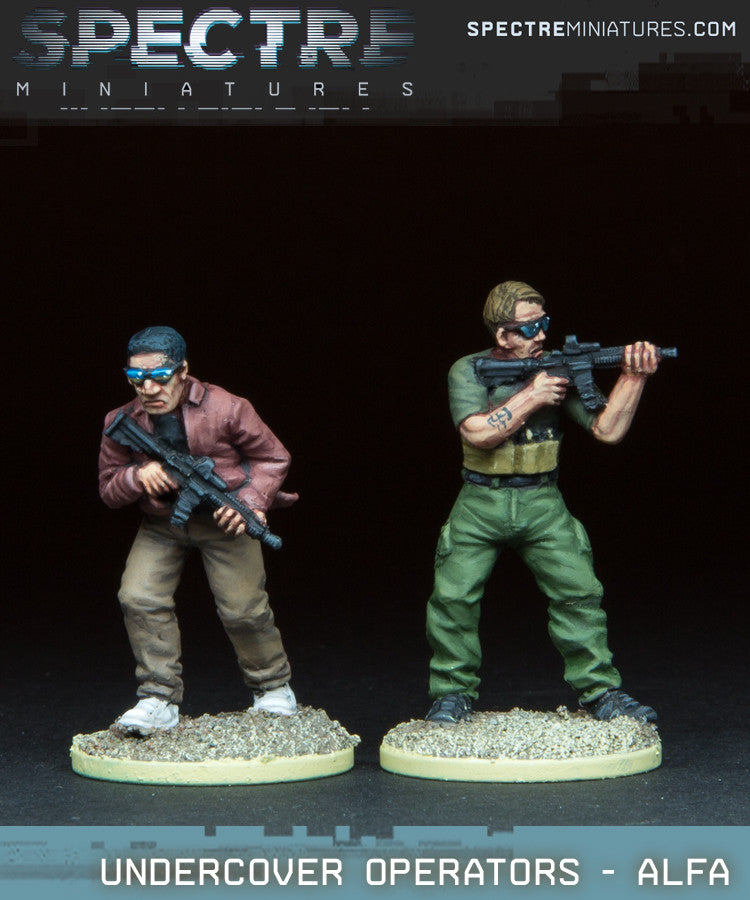 Undercover Operators – Spectre Miniatures